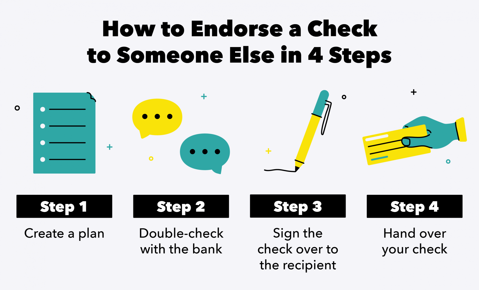 How To Endorse A Check To Someone Else In 4 Steps Personal Finance How To Endorse A Check To Someone Else In 4 Steps Personal Finance